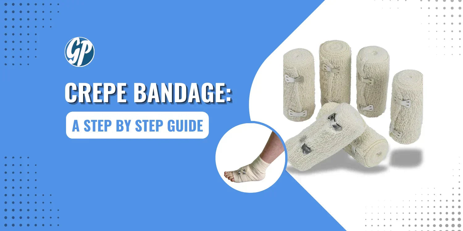Crepe Bandage : A Step by Step Guide – GP Medline